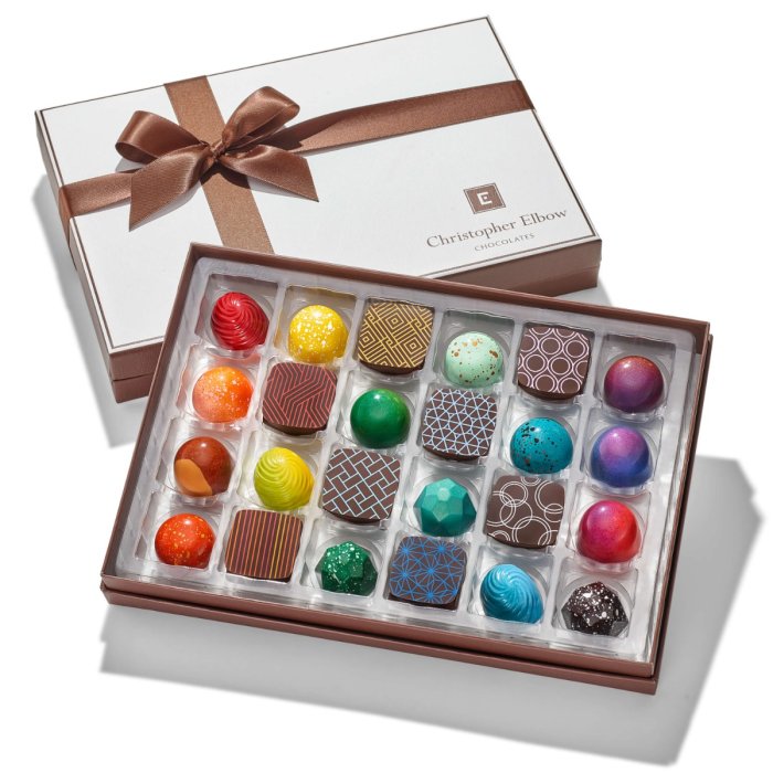 24 Piece Signature Chocolate Collection - Christopher Elbow Chocolates